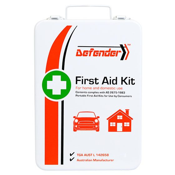DEFENDER 3 Series Metal Tough First Aid Kit – 1300DISASTER